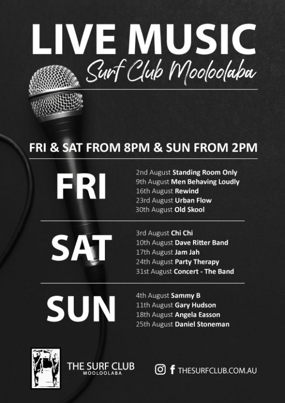 The Surf Club Mooloolaba | Dining & Entertainment | Sunshine Coast